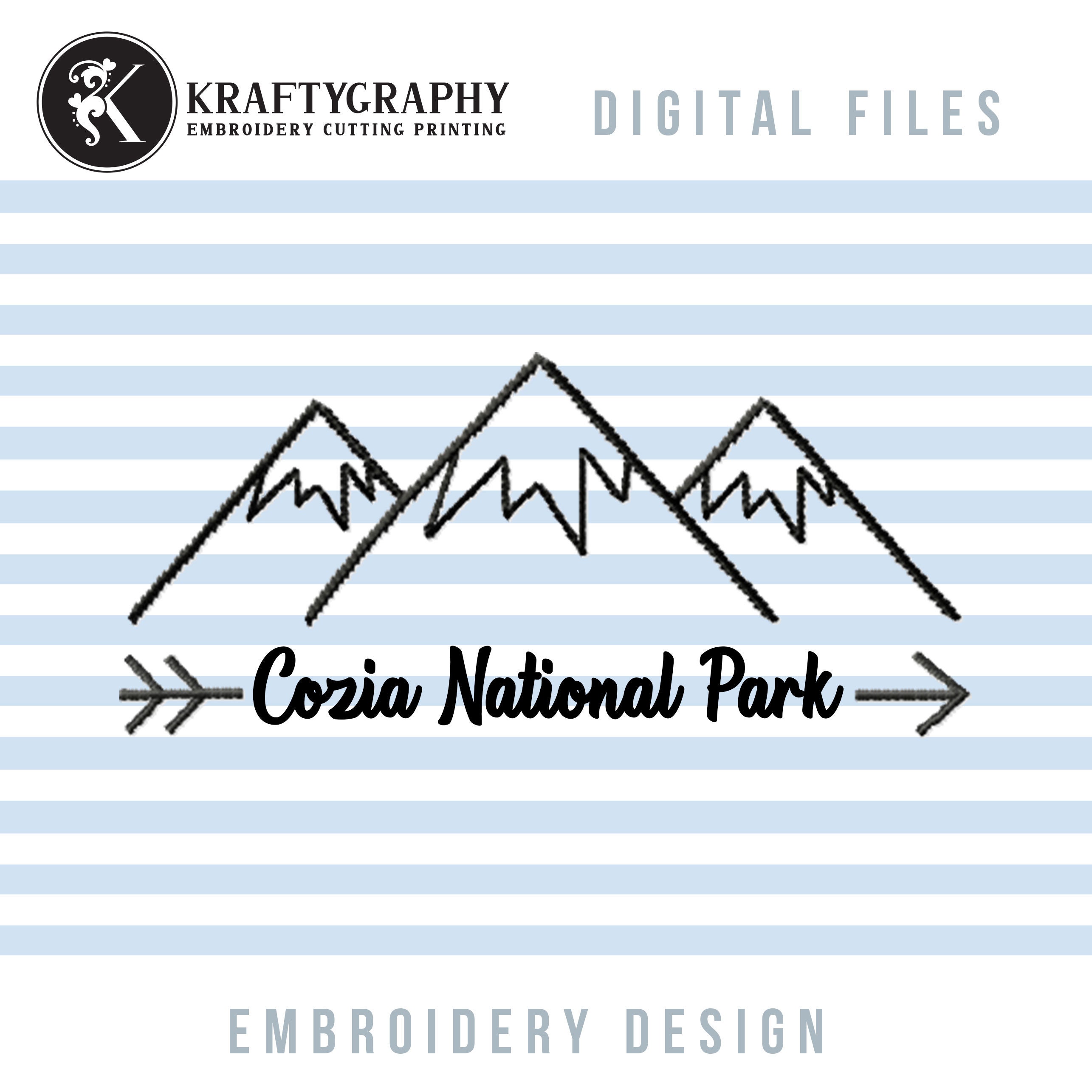 Mountain Machine Embroidery Designs - Design Talk