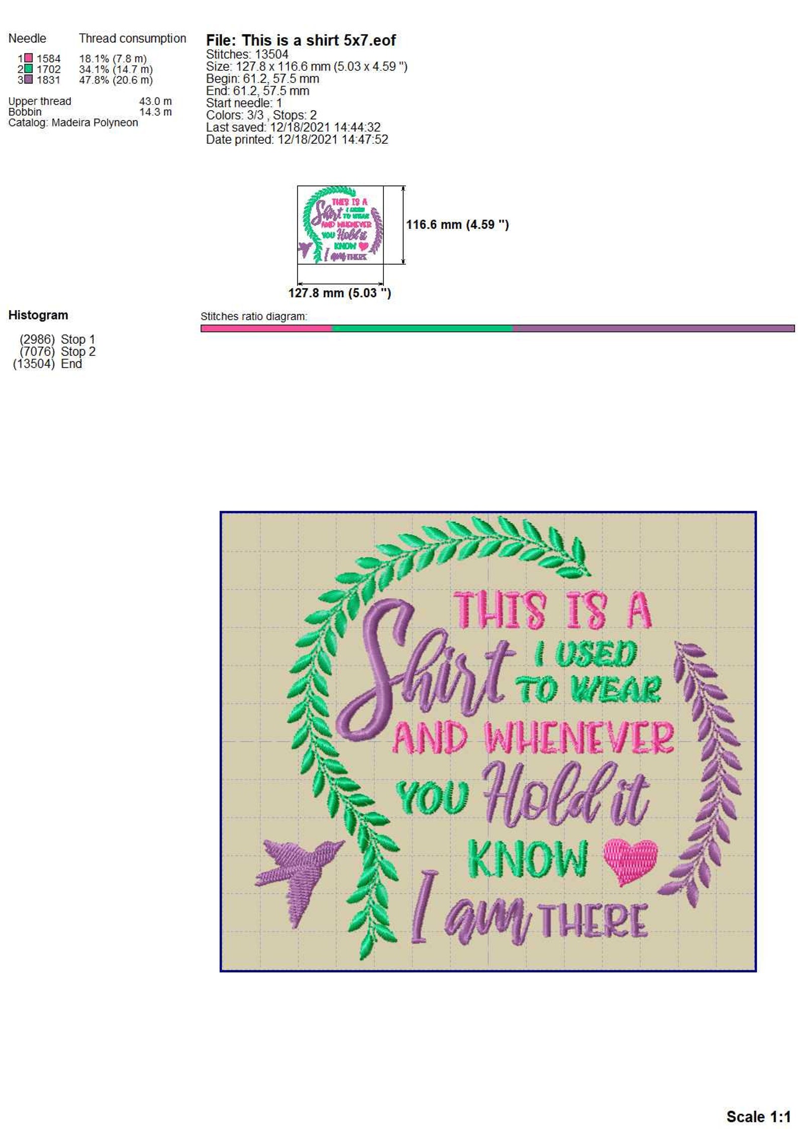 Memorial Machine Embroidery Designs Grief Embroidery | Etsy