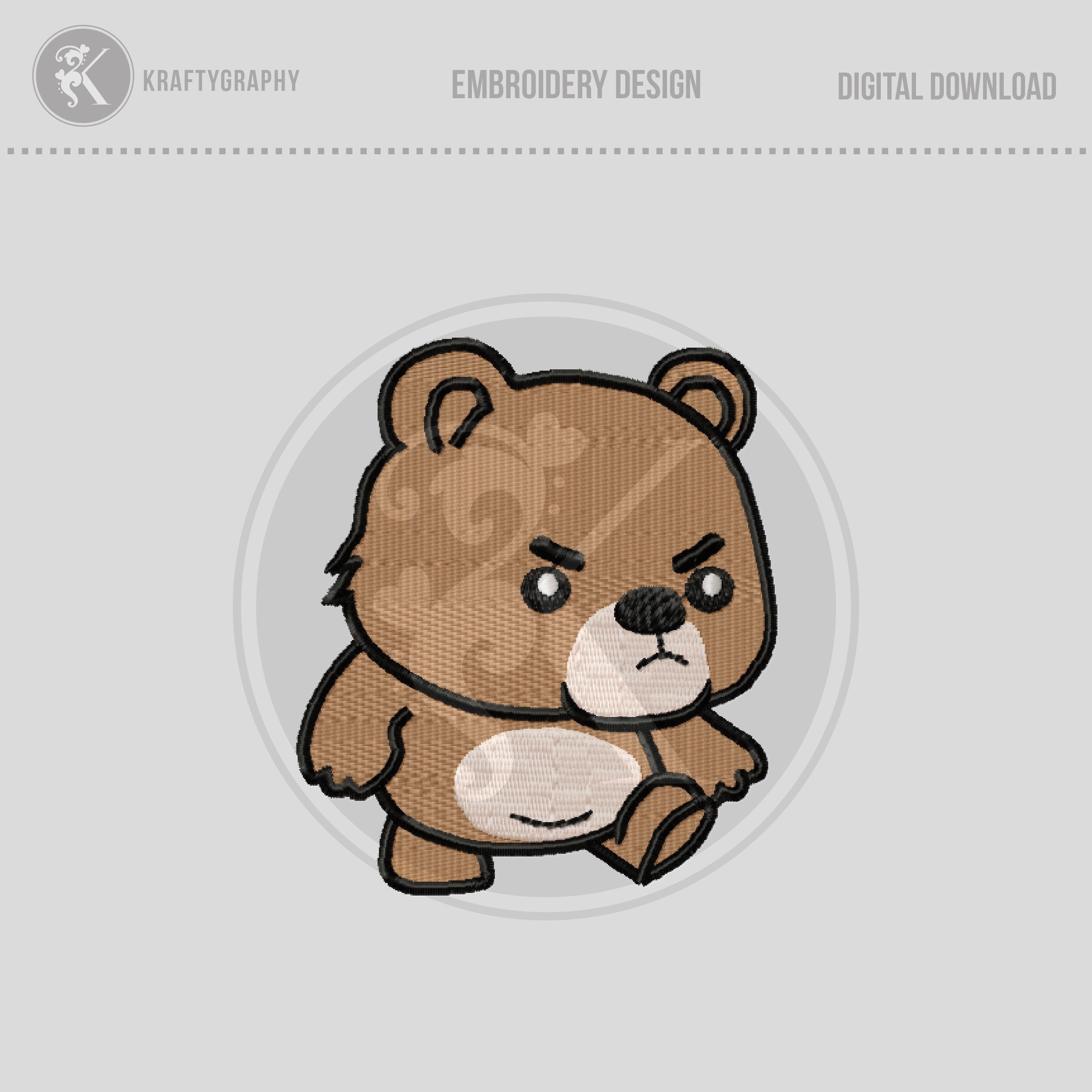 Angry Bear Cartoon Funny