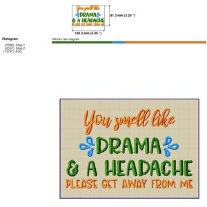 Sarcastic Machine Embroidery Designs, Funny Embroidery Patterns, Mean ...