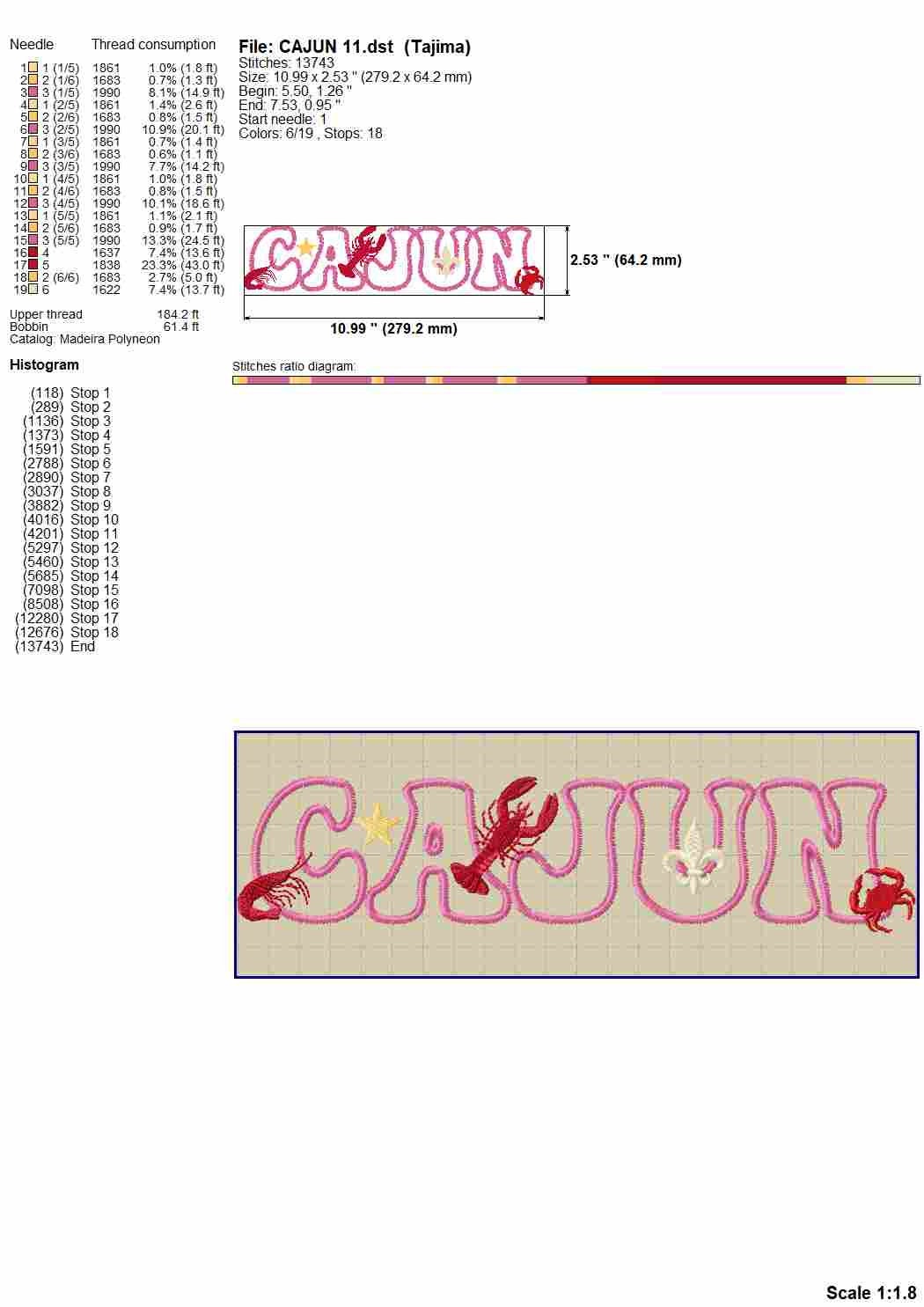 Cajun Word Applique Embroidery Patterns Crawfish Embroidery - Etsy