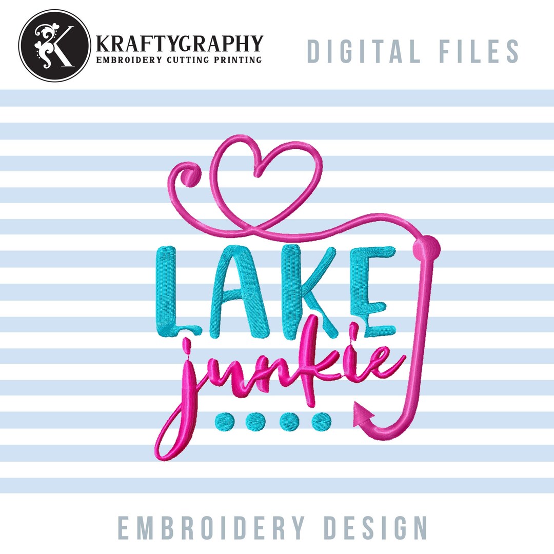 Lake Machine Embroidery Designs, Lake Junkie Embroidery Patterns ...