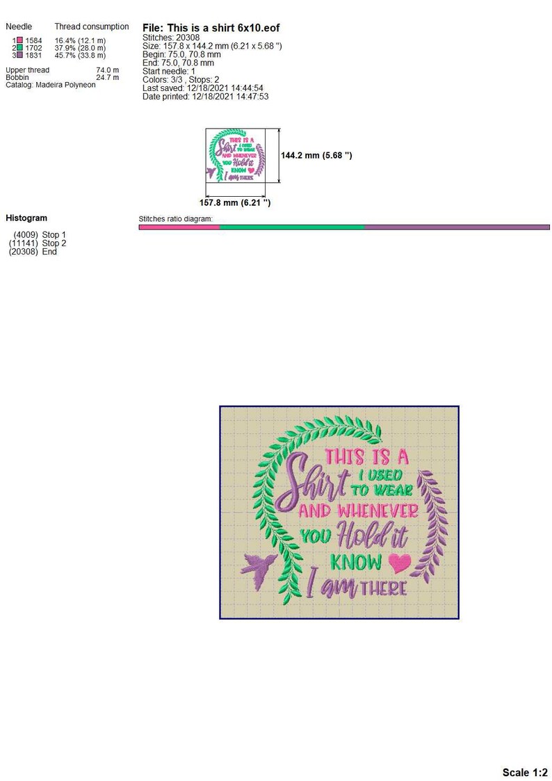 Memorial Machine Embroidery Designs, Grief Patterns: 4in -8in, Fill and ...