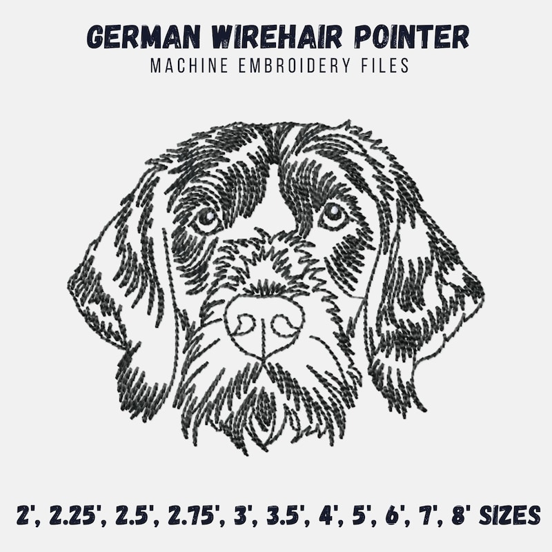 German Wire Hair Pointers - Etsy