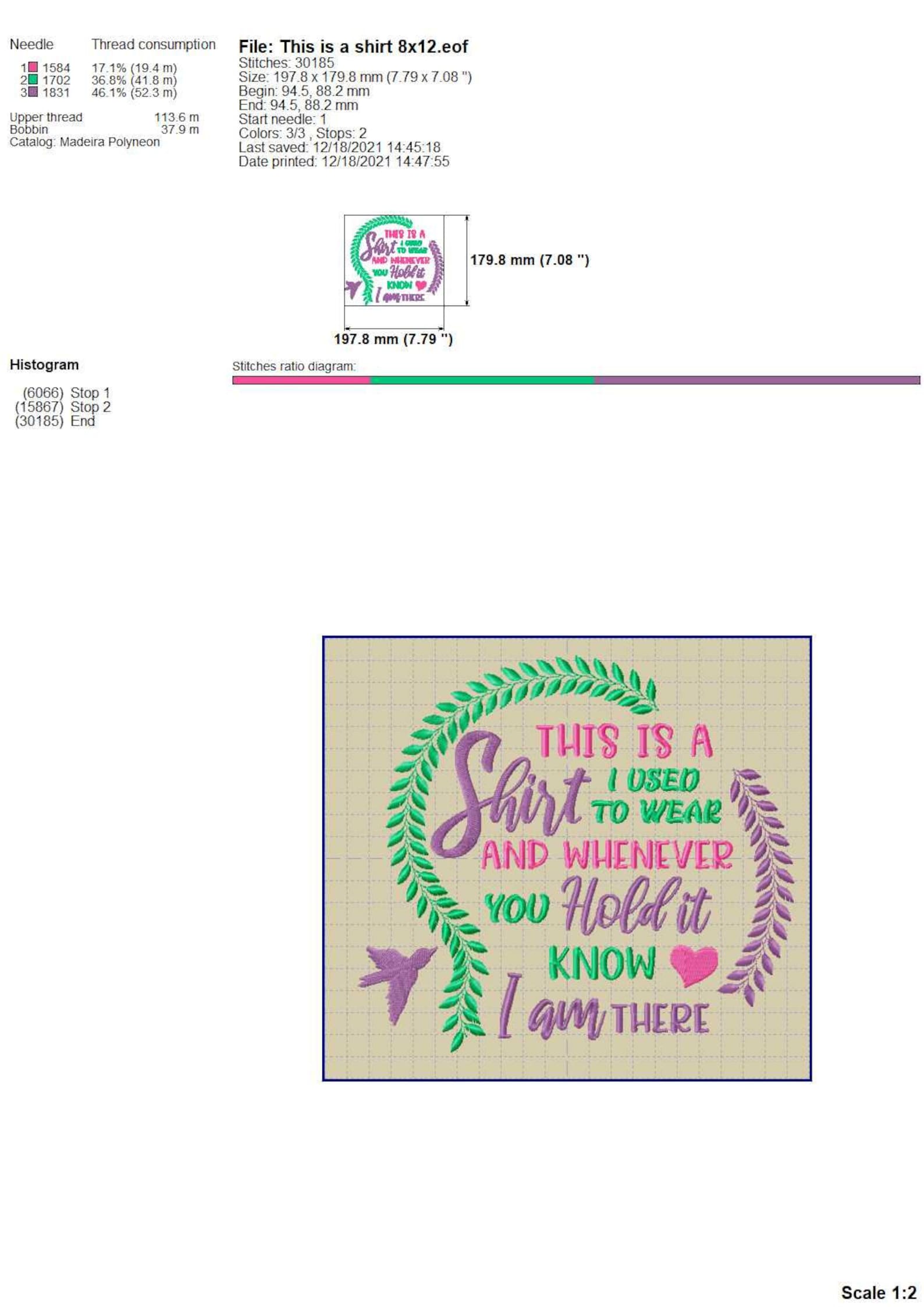 Memorial Machine Embroidery Designs, Grief Patterns: 4in -8in, Fill and ...