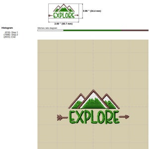 Hiking Machine Embroidery Designs Mountain Camping Embroidery - Etsy