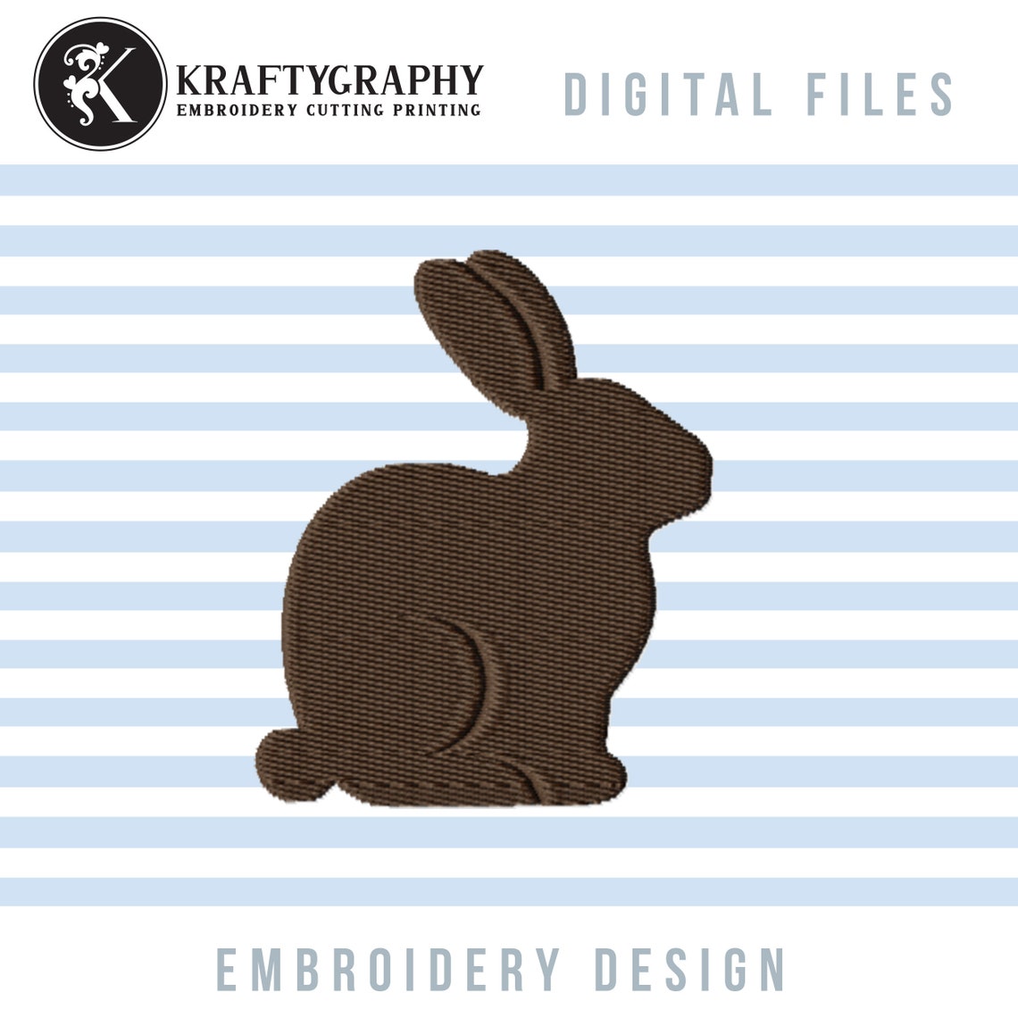 Bunny Machine Embroidery Designs Rabbit Embroidery Patterns - Etsy