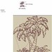 Coconut Tree Machine Embroidery Design: Tropical Scene Digital Files - Etsy