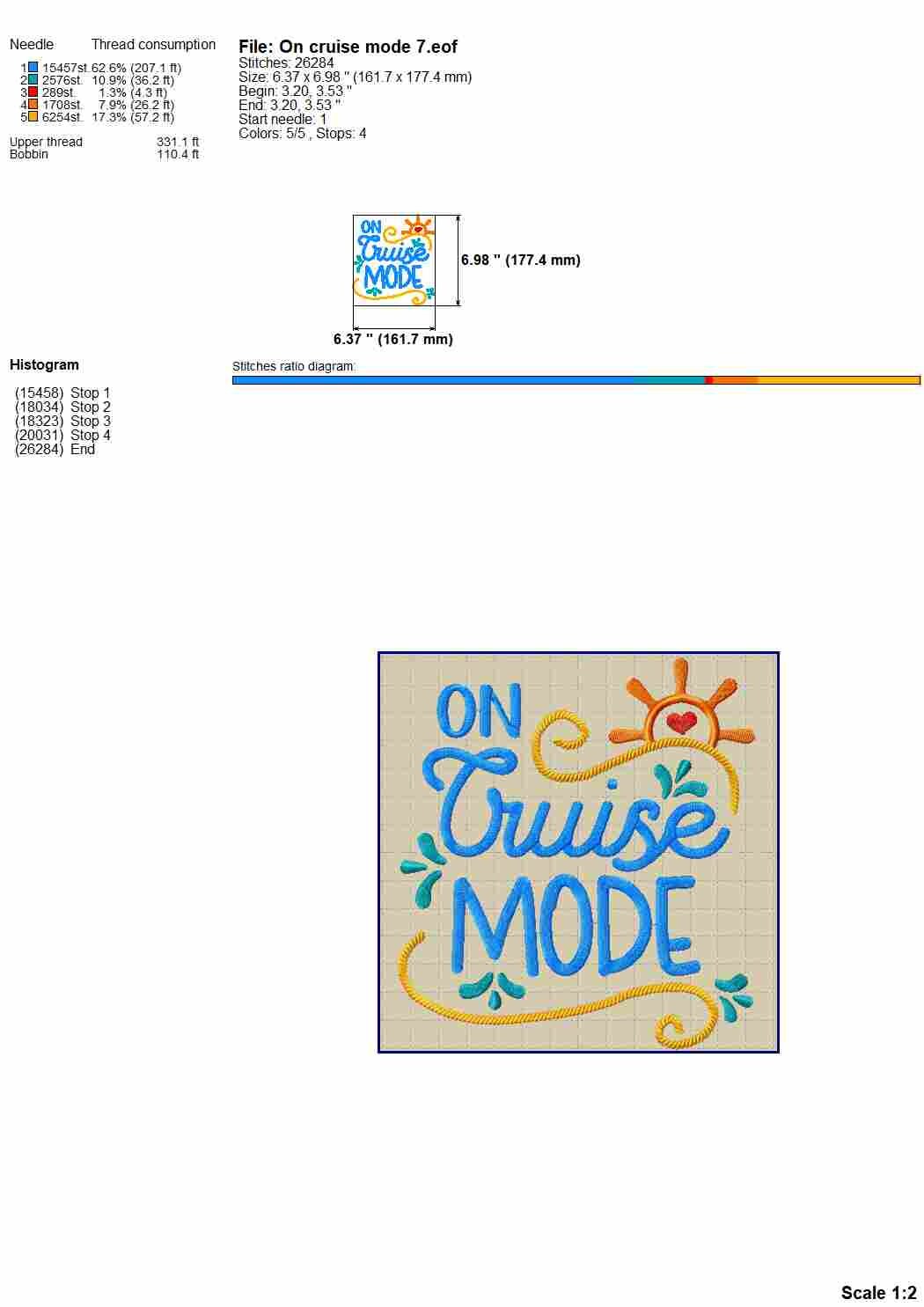 Cruise Word Art Machine Embroidery Designs Cute Cruising | Etsy