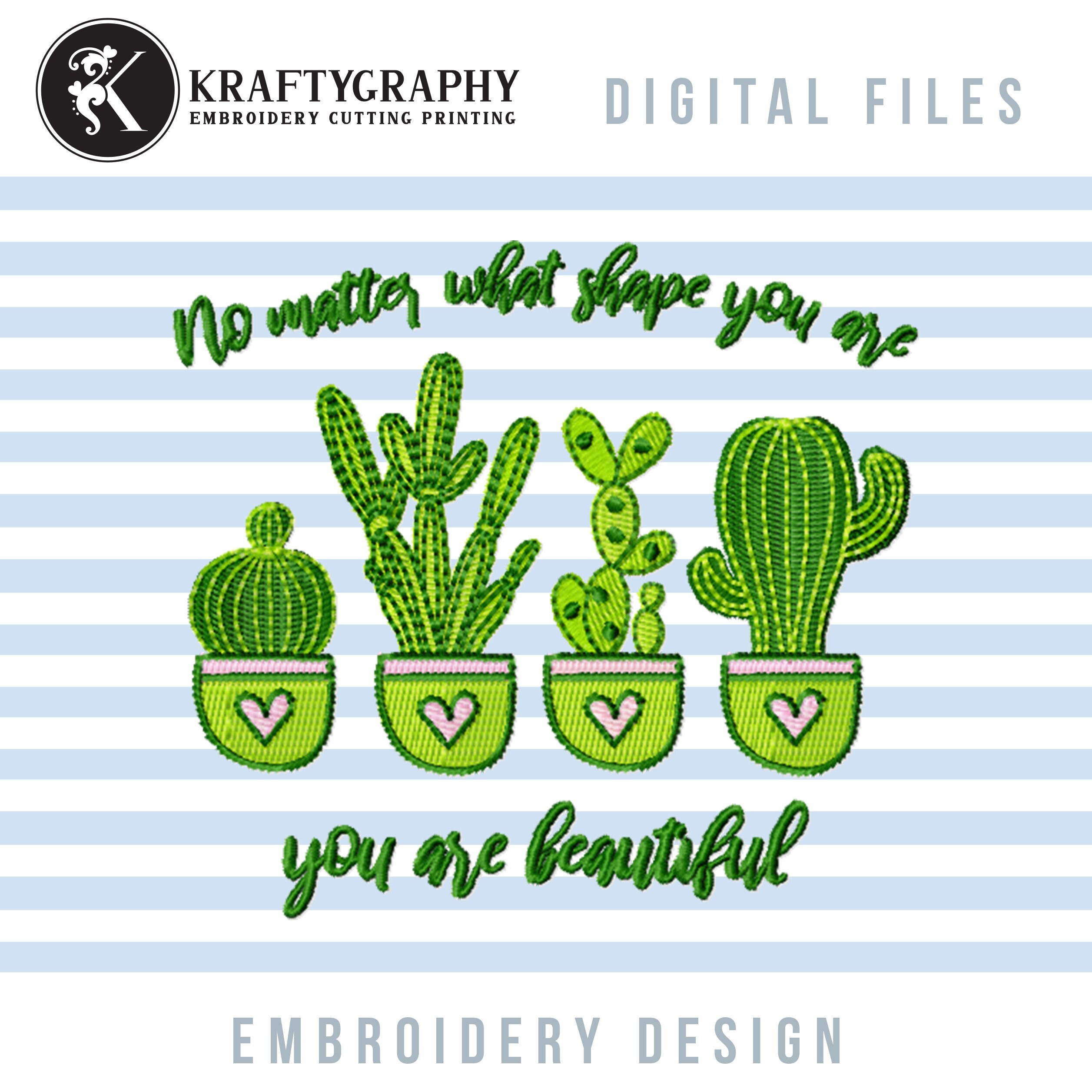 Craft Supplies & Tools Succulent Embroidery Pes Files Snarky Embroidery ...
