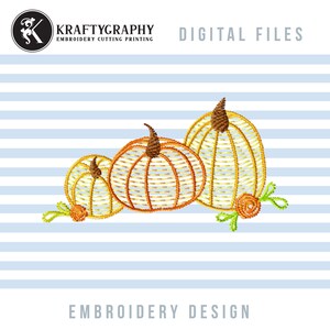 Fall Machine Embroidery Designs Fill and Applique Autumn - Etsy