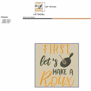 Cajun Embroidery Design Files for Machine, 7 Sizes - Etsy