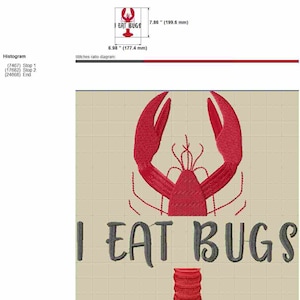 Funny Crawfish Sayings Embroidery Design for Machine, Cajun Embroidery ...