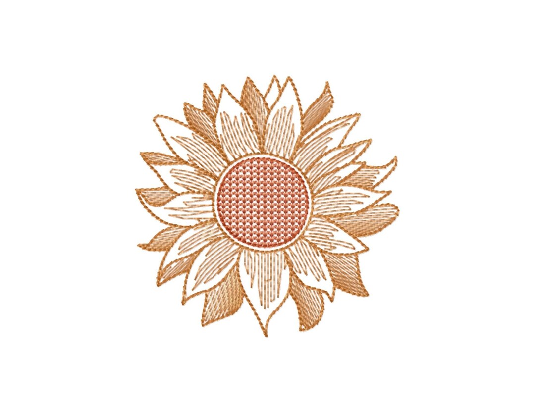 Sun Flower Machine Embroidery Designs, Summer Embroidery Patterns ...
