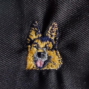 16 Mini Dog Face Machine Embroidery Designs Bundle, 1', 1.25' and 1.5 ...