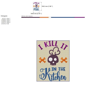 Kitchen Machine Embroidery Designs, Cooking Embroidery Patterns, Funny ...