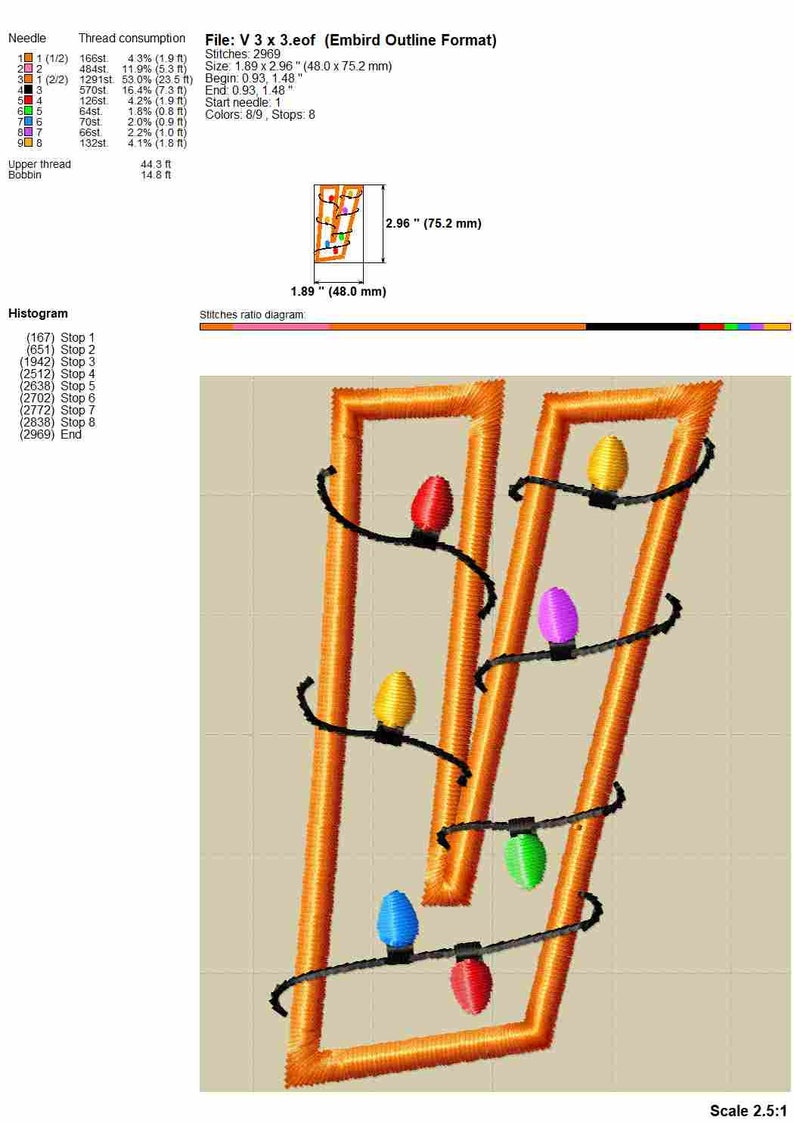 3 Christmas Embroidery Font Pes Files Christmas Letters With - Etsy