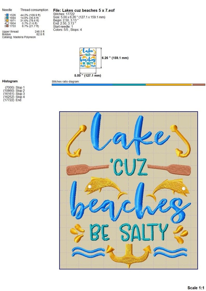 Lake Machine Embroidery Designs Towels Embroidery Patterns - Etsy