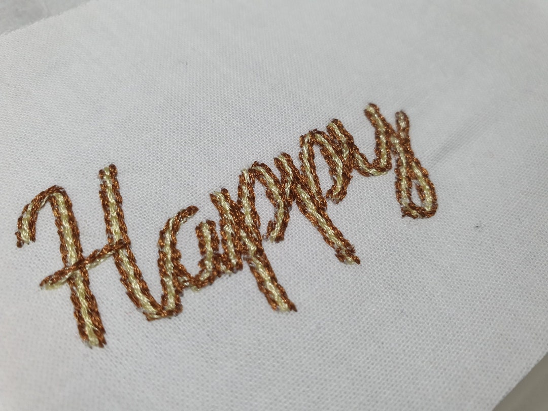 Happy Birthday Text Machine Embroidery Designs, 1st Birthday Embroidery ...
