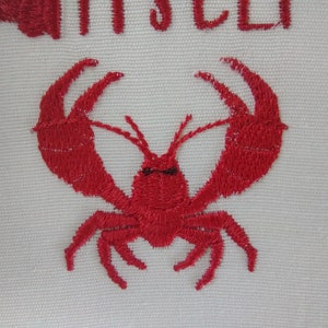 Cajun Crawfish Embroidery Design Bundle, Louisiana Patterns: Multiple ...