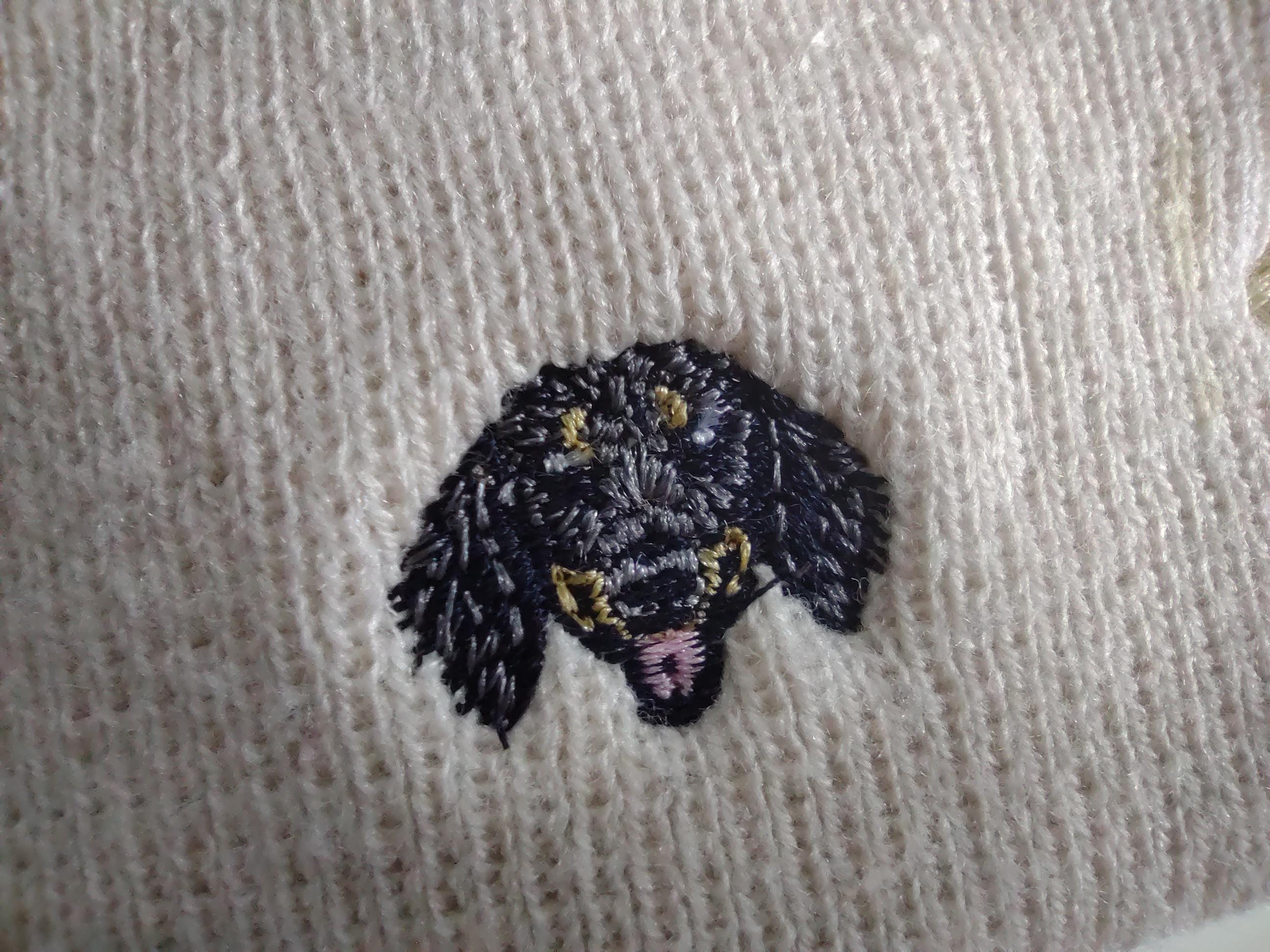 16 Mini Dog Face Machine Embroidery Designs Bundle, 1', 1.25' and 1.5 ...