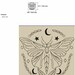 Celestial Moth Machine Embroidery Designs, Boho Embroidery Patterns ...