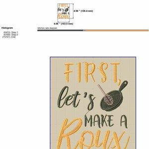 Cajun Embroidery Design Files for Machine, 7 Sizes - Etsy