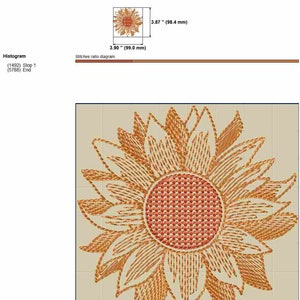 Sun Flower Machine Embroidery Designs, Summer Embroidery Patterns ...