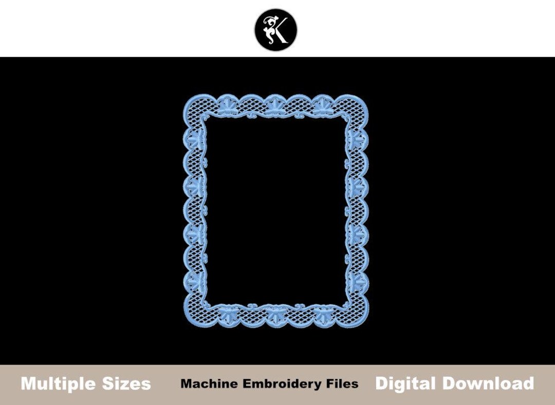 Lace Frame Machine Embroidery Design, Retro Patterns, Vintage Doily ...