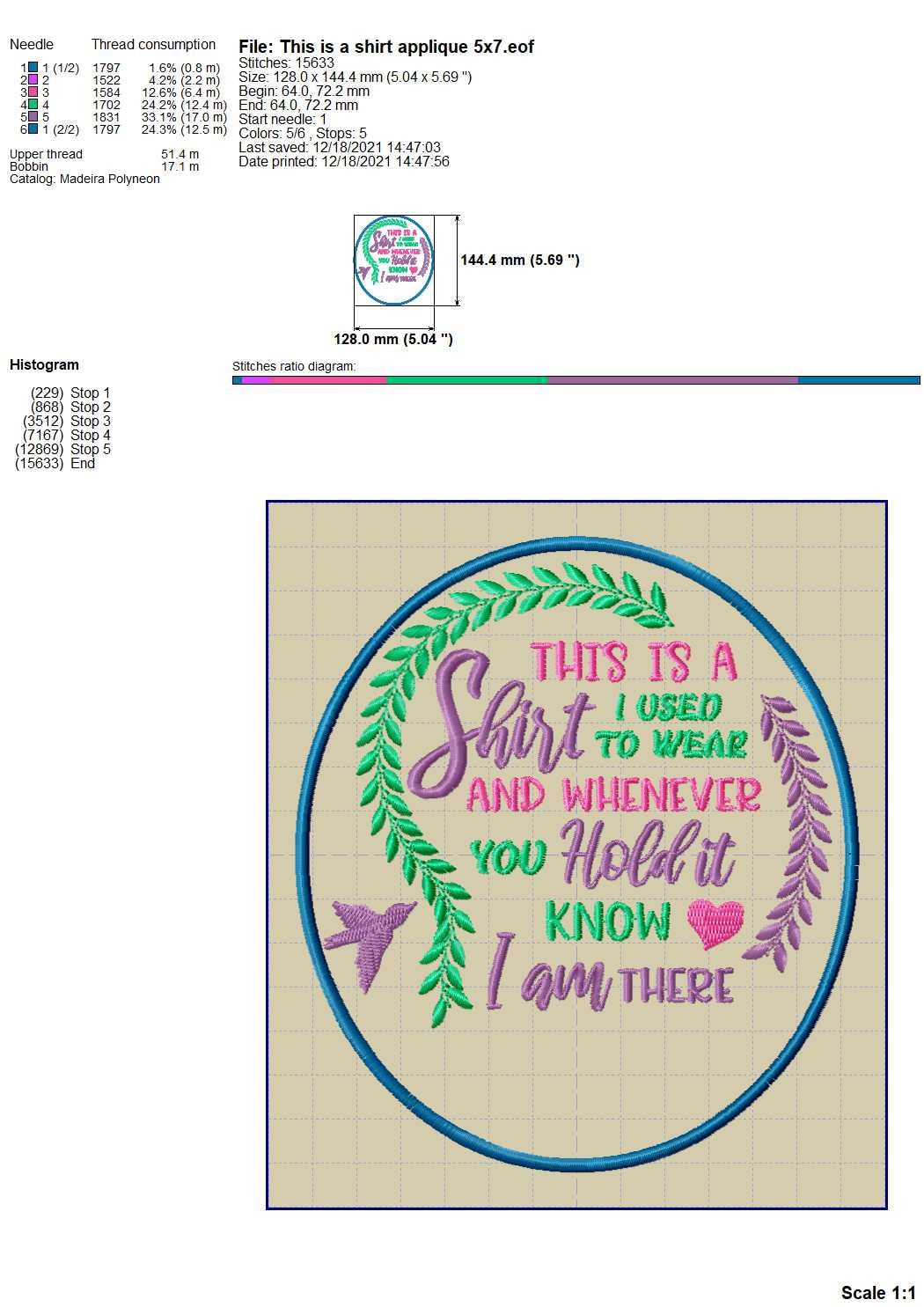 Memorial Machine Embroidery Designs, Grief Patterns: 4in -8in, Fill and ...