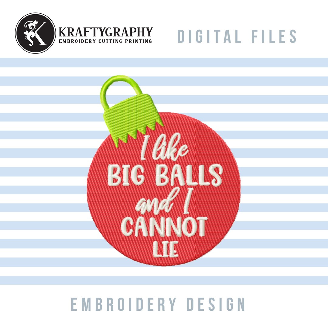 Rude Christmas Embroidery Sayings, Sarcastic Embroidery Designs, Bauble ...