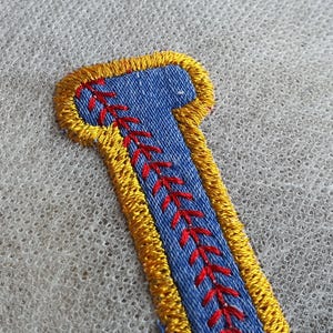 Baseball Font Machine Embroidery Designs: Applique & Fill (native BX ...