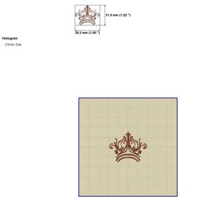 Abstract Crown Machine Embroidery Designs, Small Crown Embroidery ...