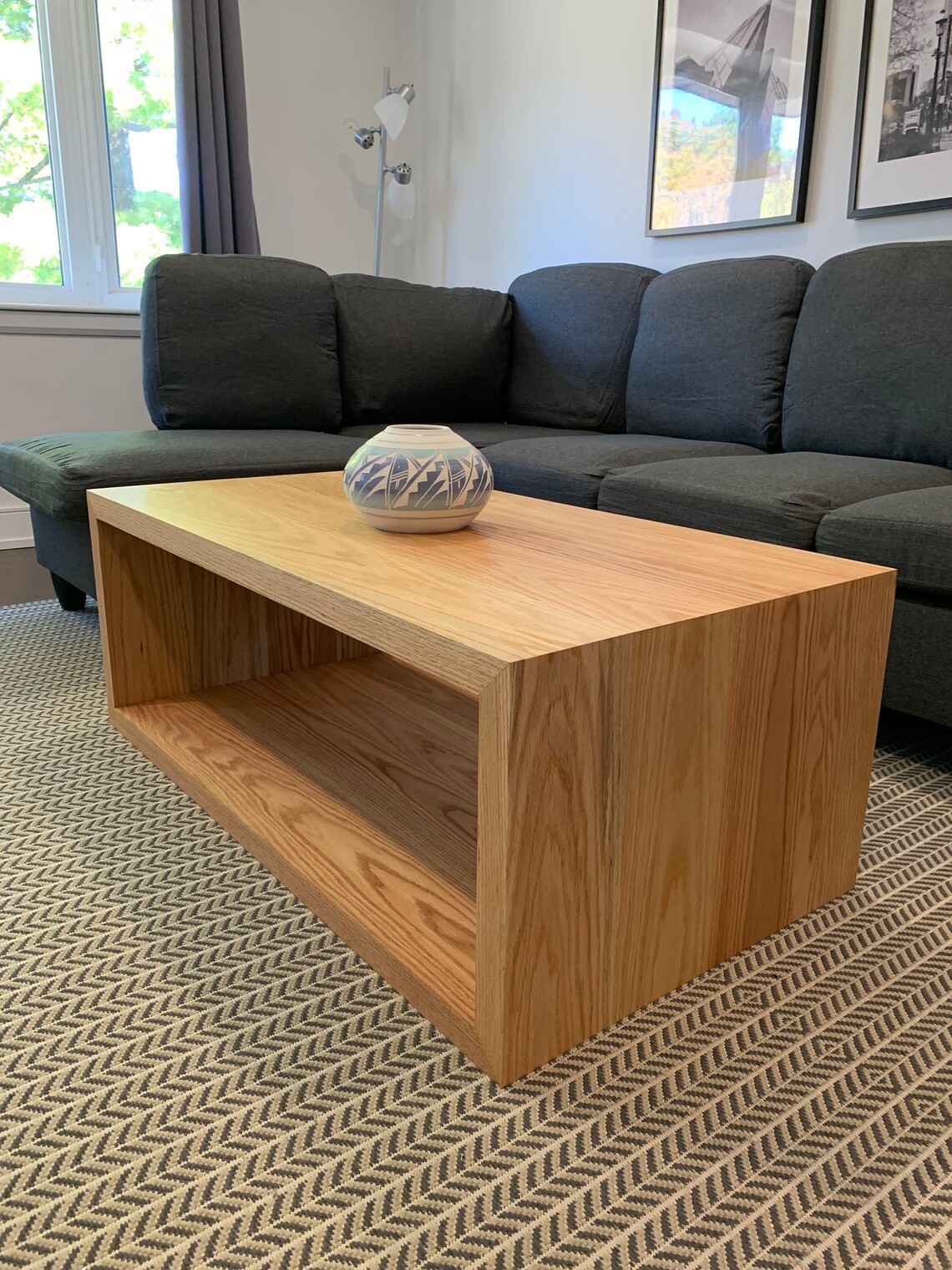 Oak Folsom Coffee Table - Etsy