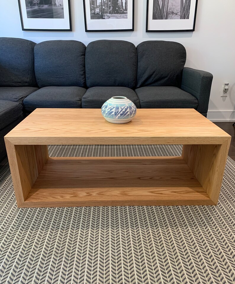 Oak Folsom Coffee Table - Etsy