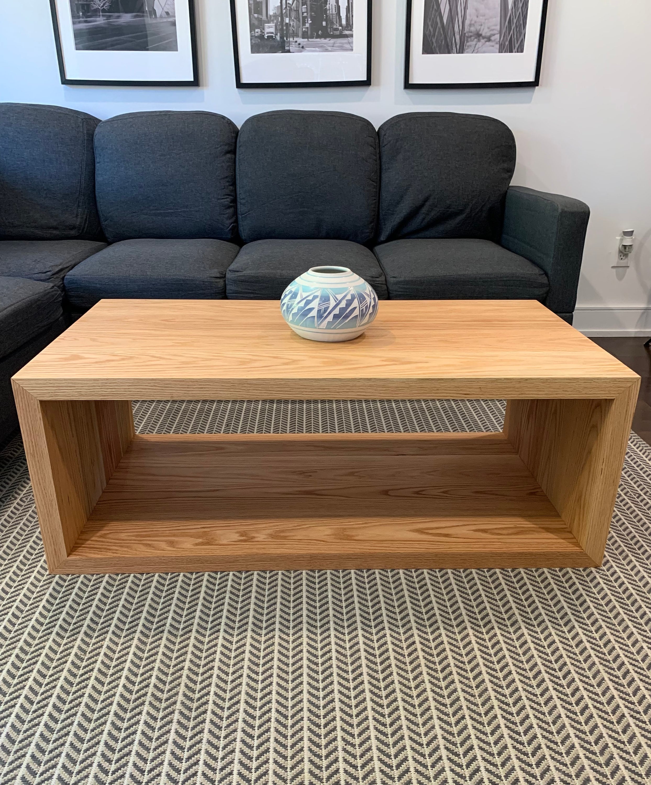 Oak Folsom Coffee Table - Etsy