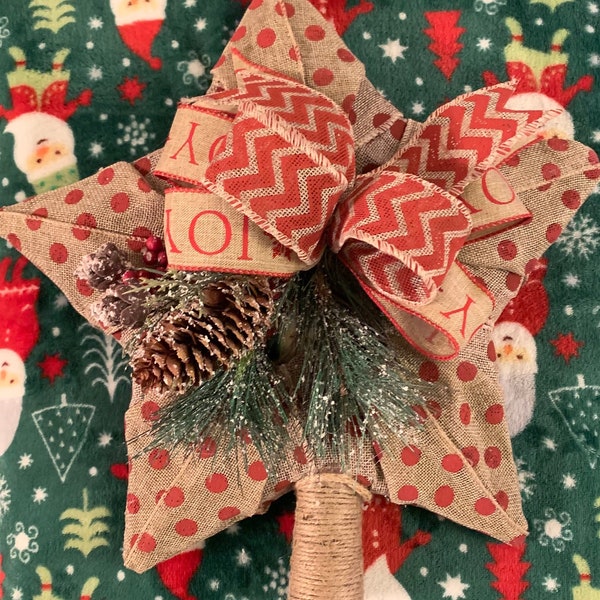 Joy Tree Topper - Etsy