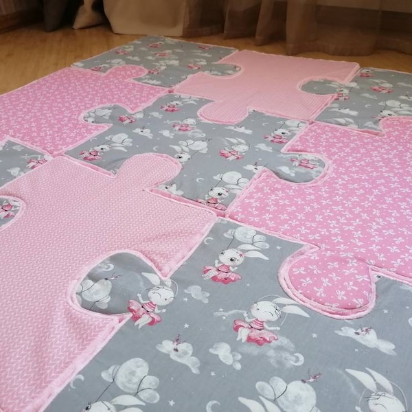 Puzzle Pillow - Etsy UK