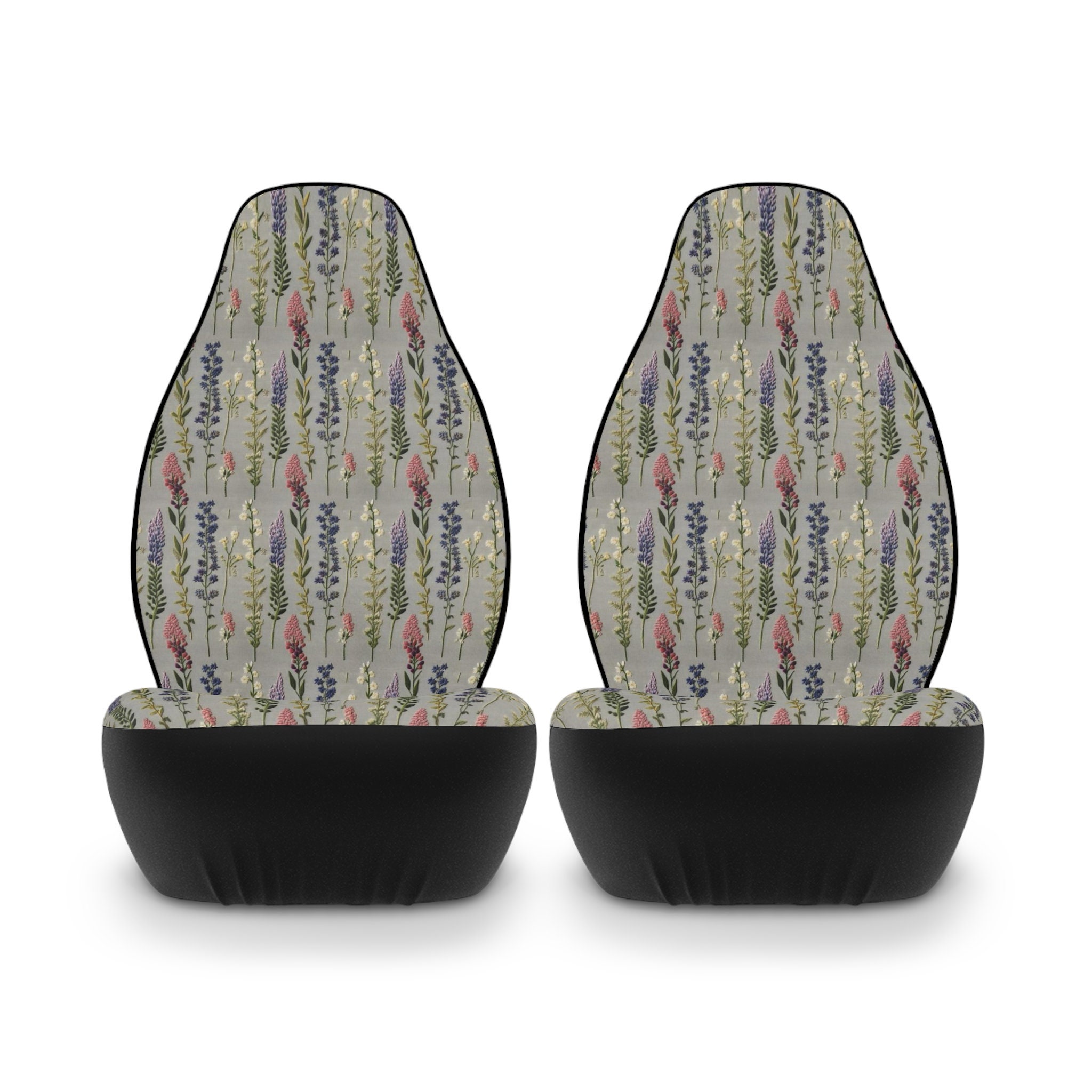 Faux Embroidery Car Seat Covers for Vehicle Imitation Floral - Etsy