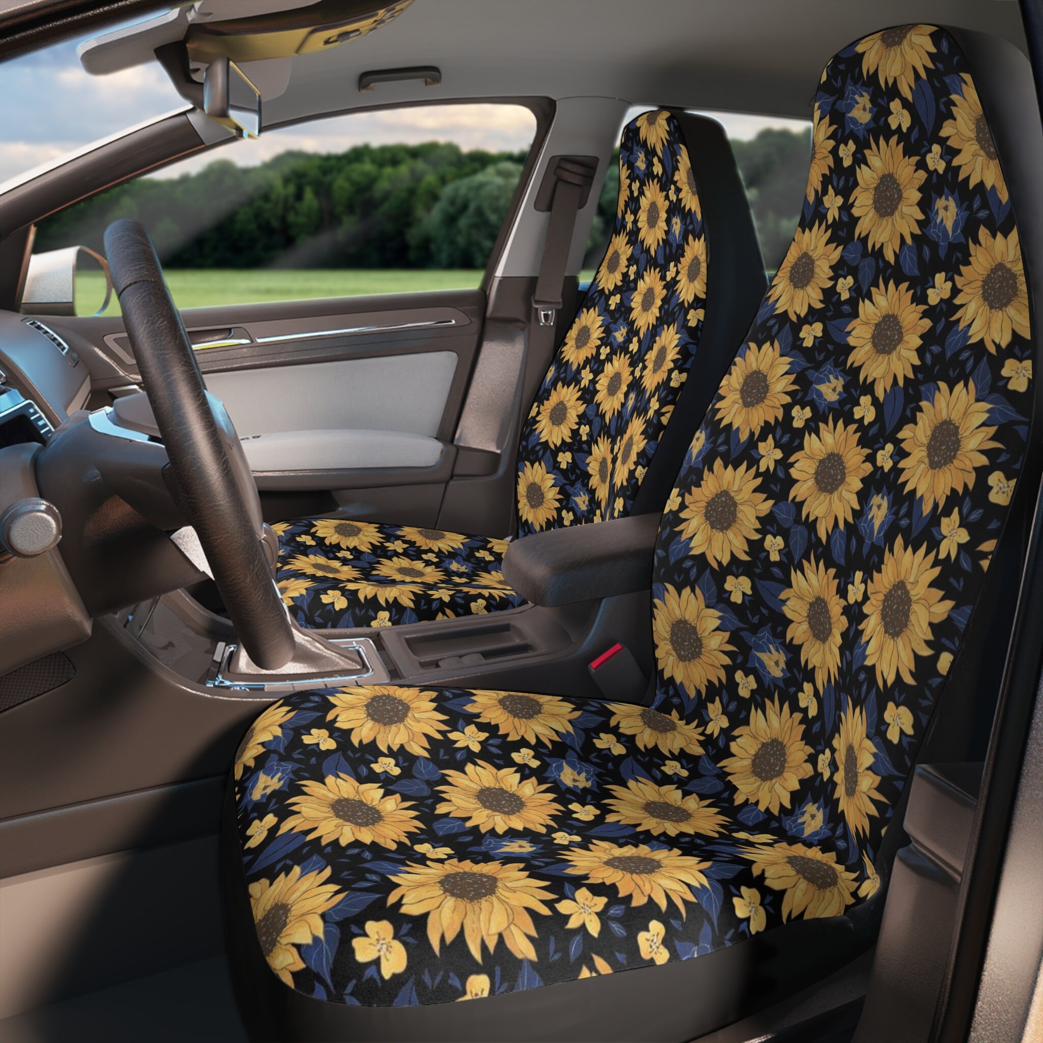 Sunflower Car Seat Coversnull