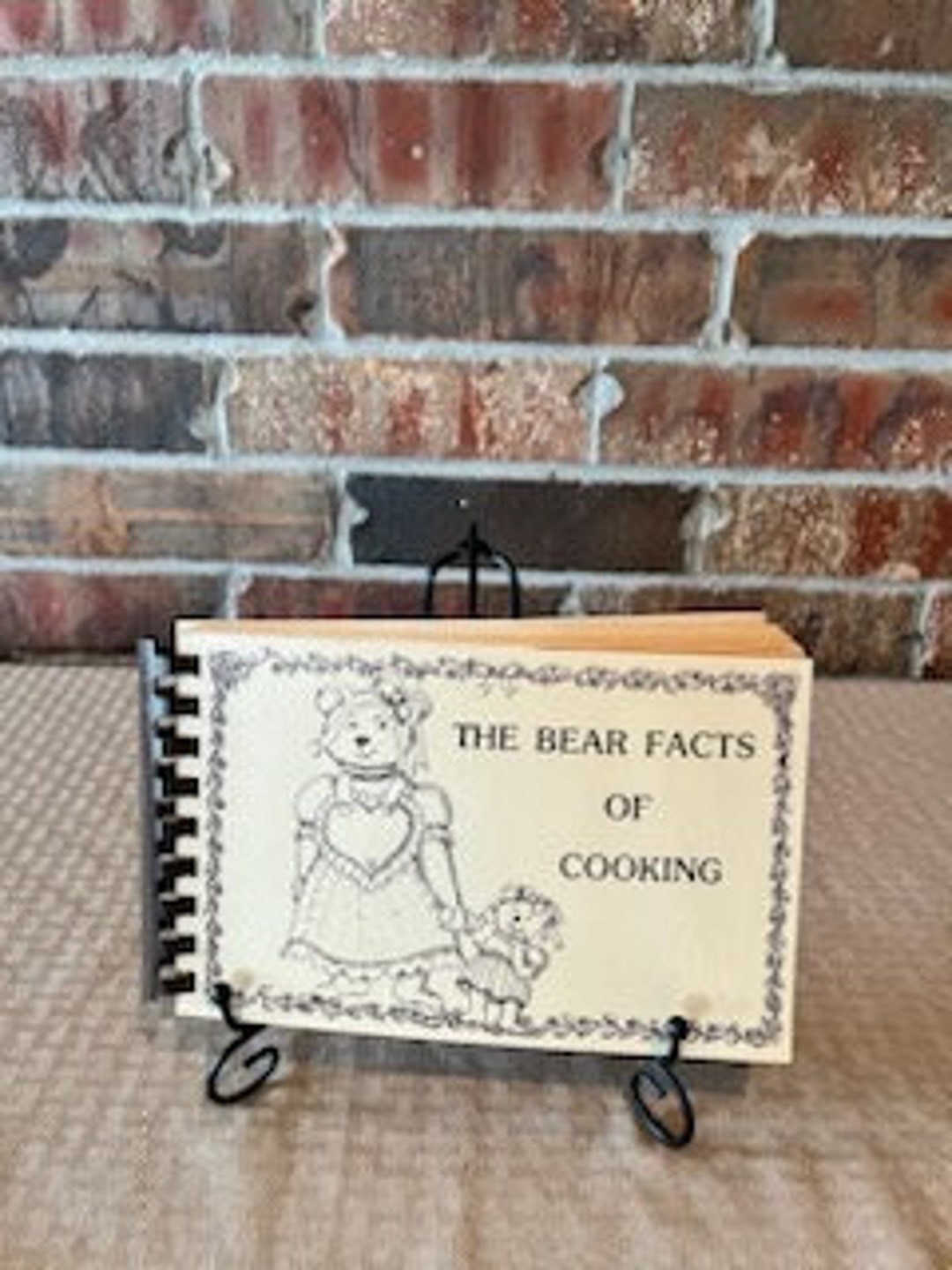 The Bear Facts of Cooking 1980 Spiral Bound Cookbook - Etsy