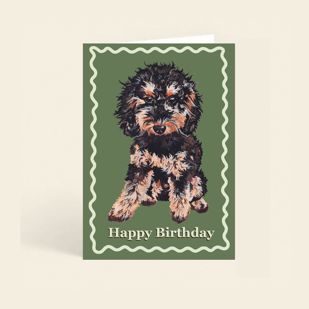 Cavapoo Greeting Card - Etsy