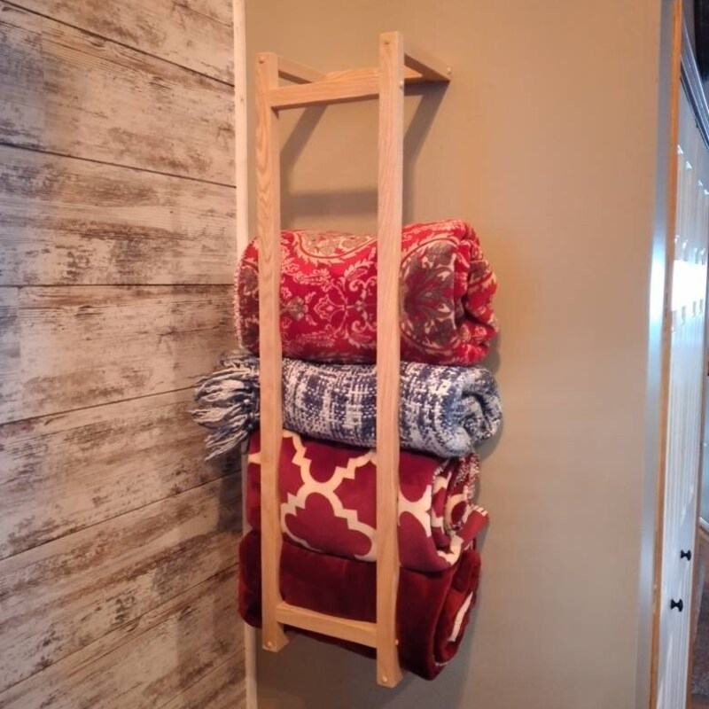Blanket Wall Rack - Etsy
