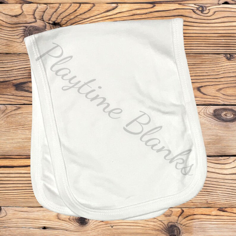 Sublimation Blanks- Infant- White Burp Cloth- 100% Polyester - Etsy