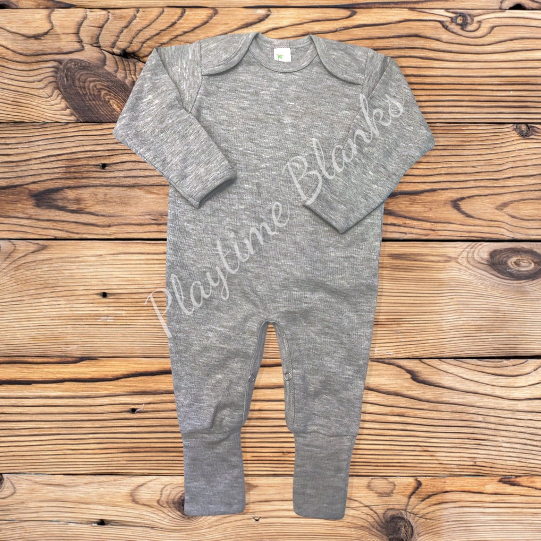 Sublimation Blanks Infant Grey Pajamas With Mittens and - Etsy