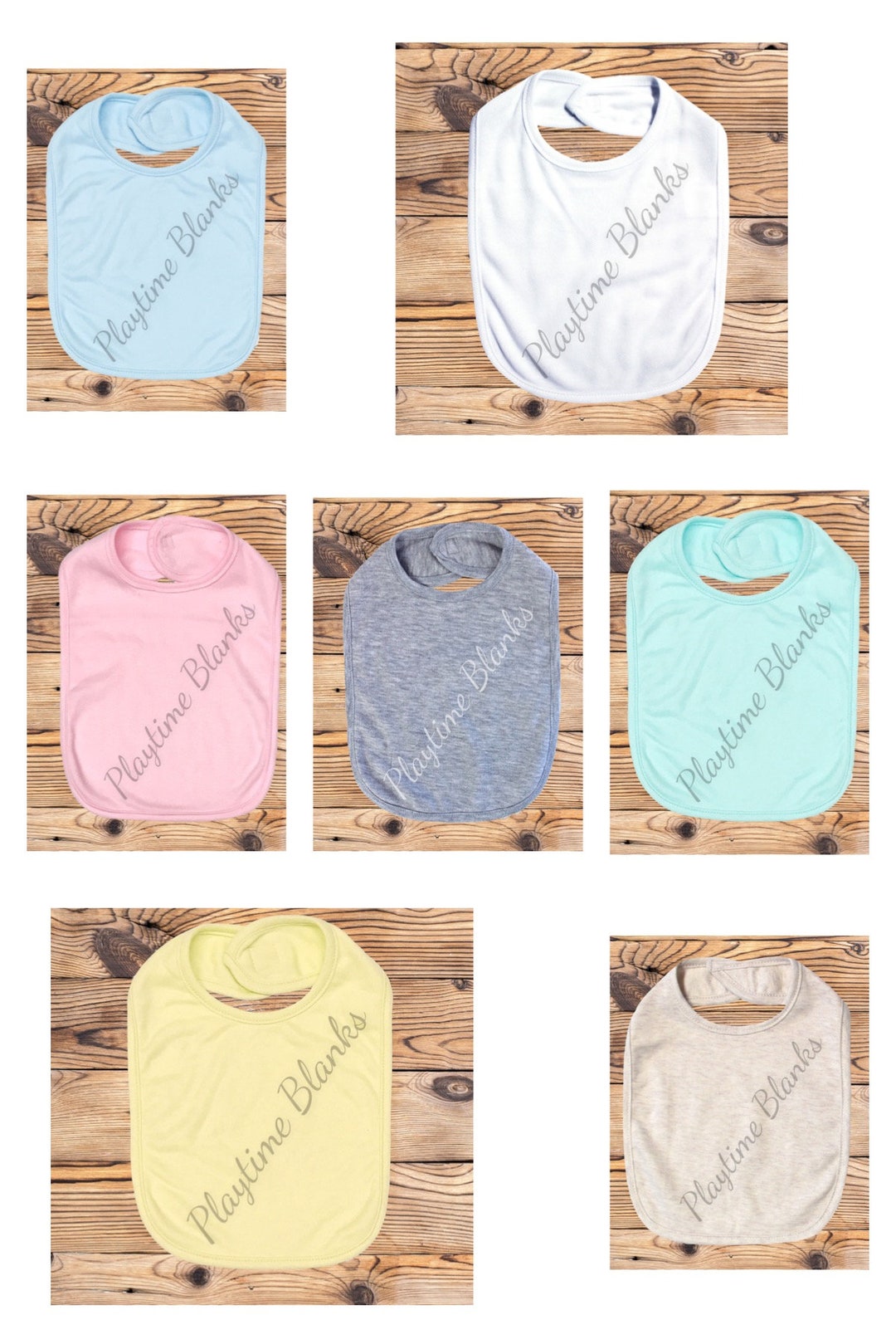 Sublimation Blanks- Infant- Bibs- 65% Polyester - Etsy