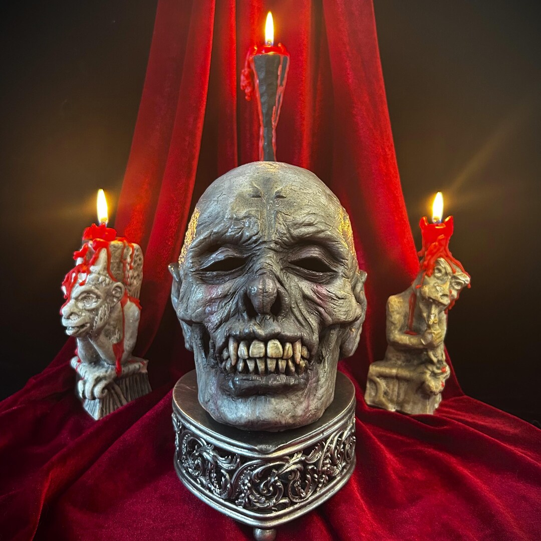 Mummified Vampire Head / Vampire Trophy Head / Wunderkammer / Cursed ...
