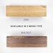 Medium and Large Dual Monitor Stand Made of Solid Wood in 2 Sizes, Desk ...