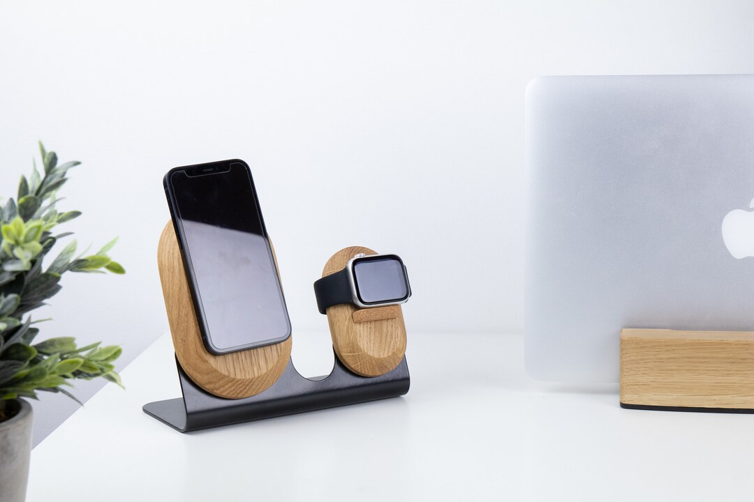 2 in 1 Magsafe and Apple Watch Charging Station, Dual Charger Stand for ...
