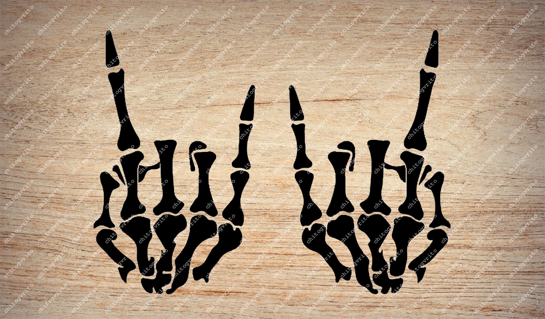 Rock Hand Svg Rock On Skull Svg Skeleton Svg Skeleton Etsy | The Best ...